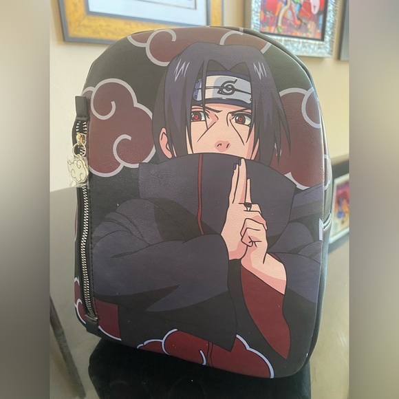 Bioworld | Bags | Naruto Shippuden Itachi Akatsuki Mini Backpack ...